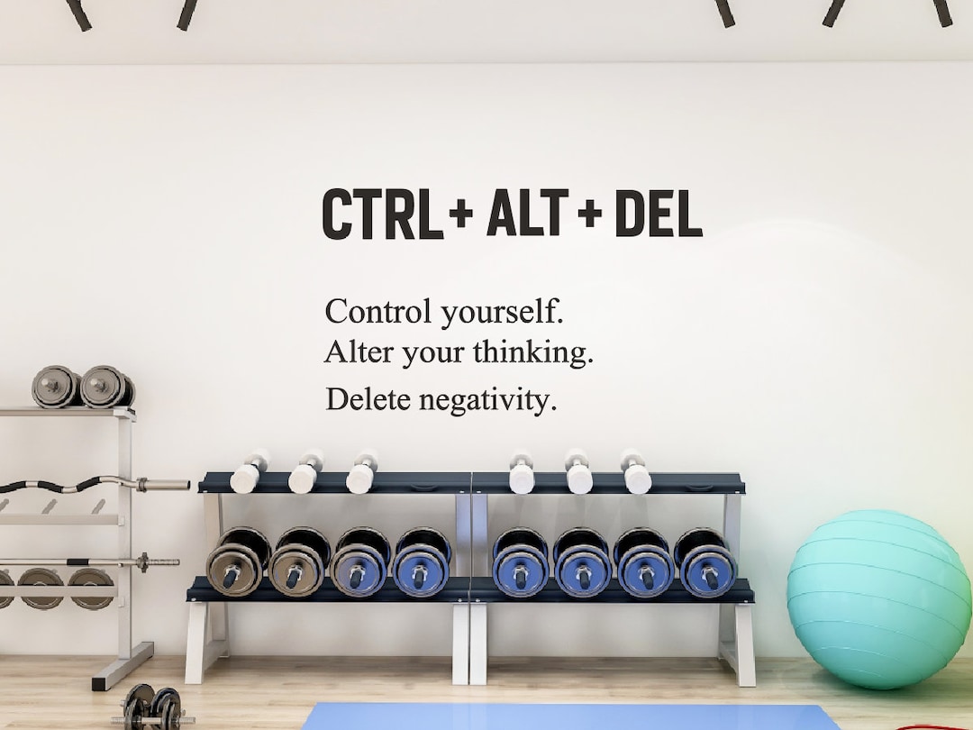 Inspirational Quotes Home-office-desk-school-gym Decor, Motivation Wall ...