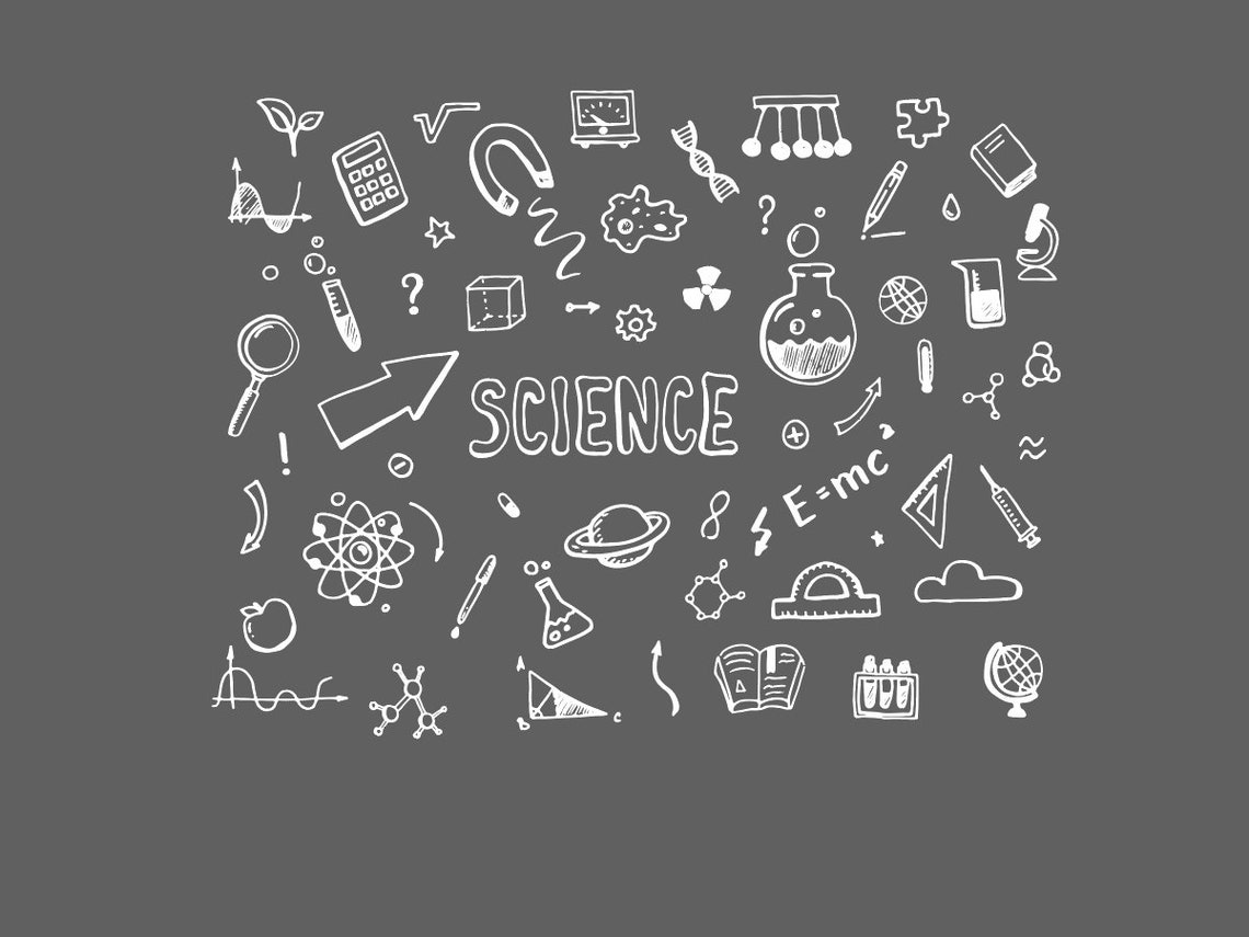Science Wall Stickerphysics Chemical Biology Wall Sticker - Etsy
