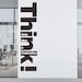 Personalized Creative Office Wall Sticker, Inspiration Wall Decal ...