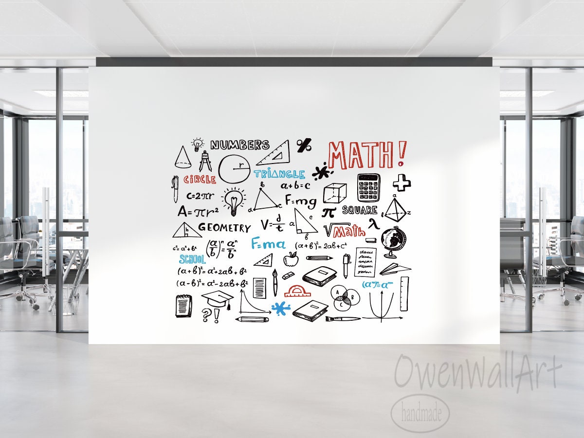 Math Graffiti Wall