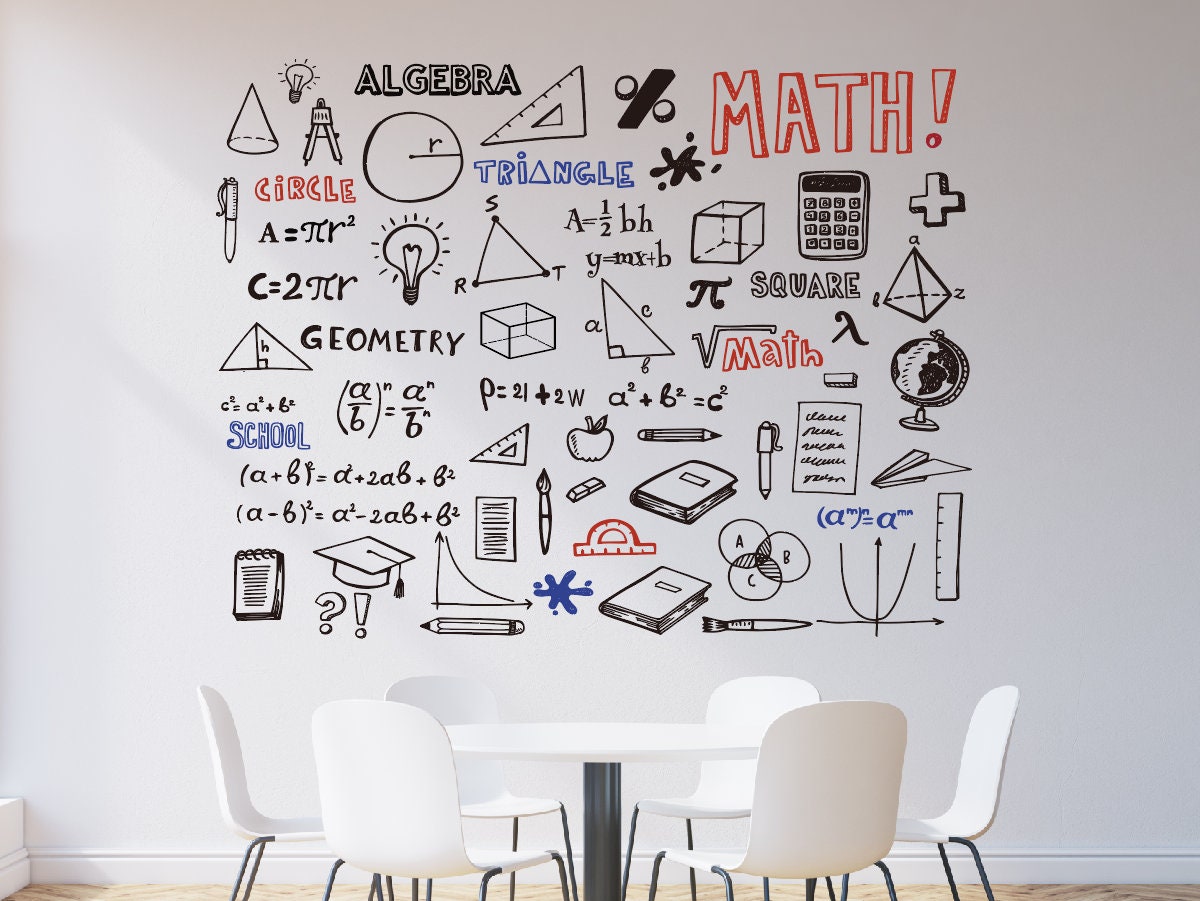 Math Graffiti Wall