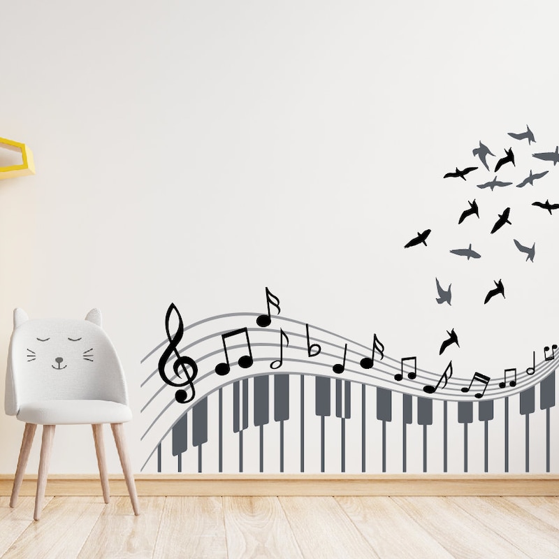 Music Wall Decal - Etsy