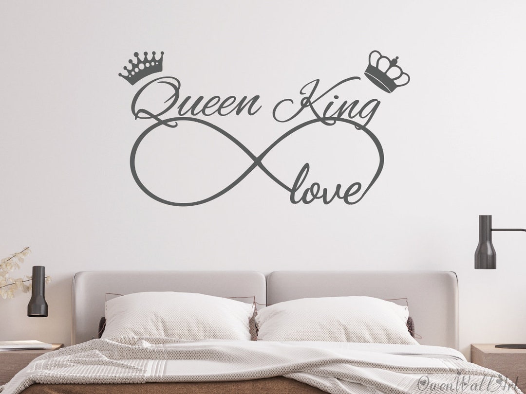 Bedroom Decor Infinity Symbol Word Love Vinyl Wall Sticker Love Symbol