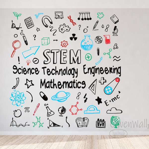Stem Wall Decal - Etsy