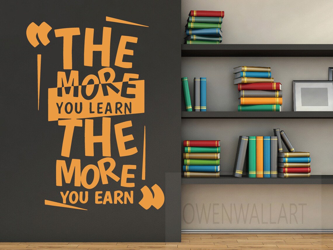 Inspiring Quotes Wall Decal Motivational Vinyl Sticker-the - Etsy UK