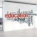 Graffiti Doodle Education Wall Sticker, Learing Wall Art for School ...
