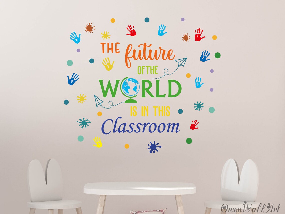 The Future of the World is in This Classroom Inspirational - Etsy