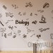 Graffiti Doodle Science Biology Wall Stickers Wall Art for - Etsy