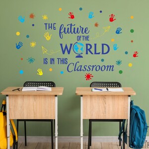 The Future of the World is in This Classroom Inspirational Quotes for ...