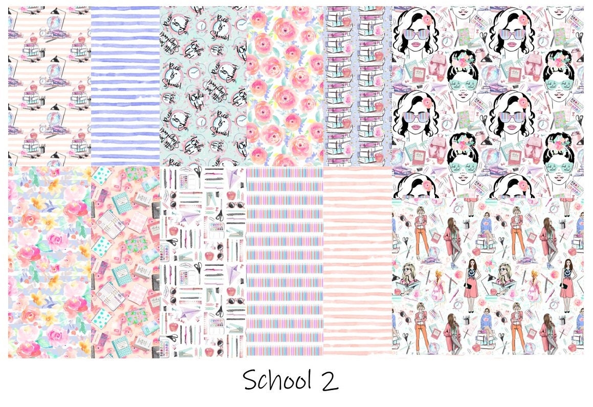 Girly Teacher Custom Planner - Etsy