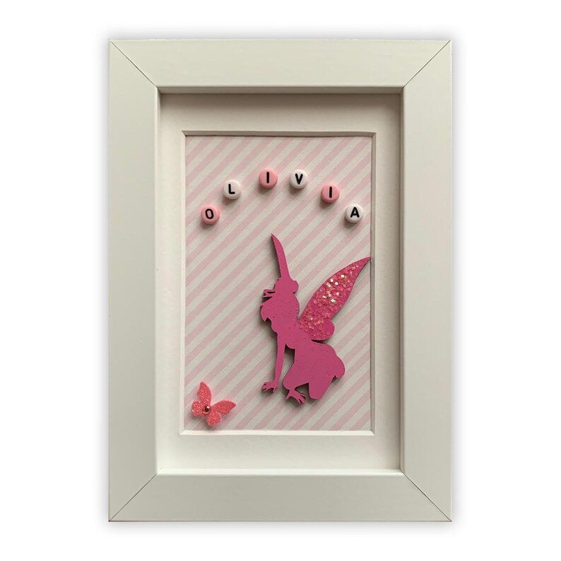 Personalised Tinkerbell Frame - Etsy
