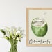 Coconut Water Printable Food Wall Art Poster for Digital Download ...