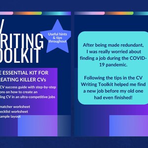 CV Writing Toolkit Bundle - Job Search, How to Get a Job, Interview ...