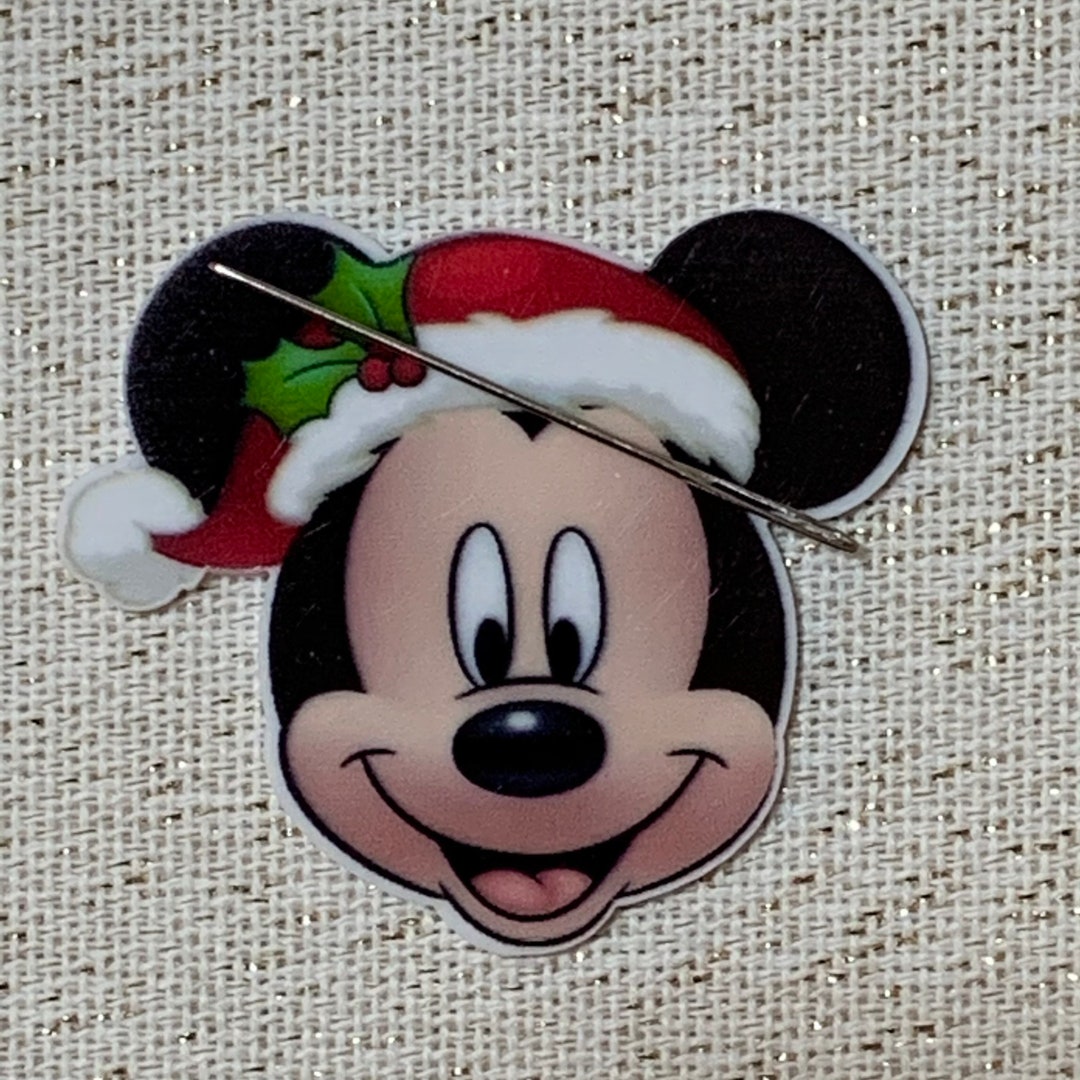 Christmas Mickey Mouse Needle Minder - Etsy