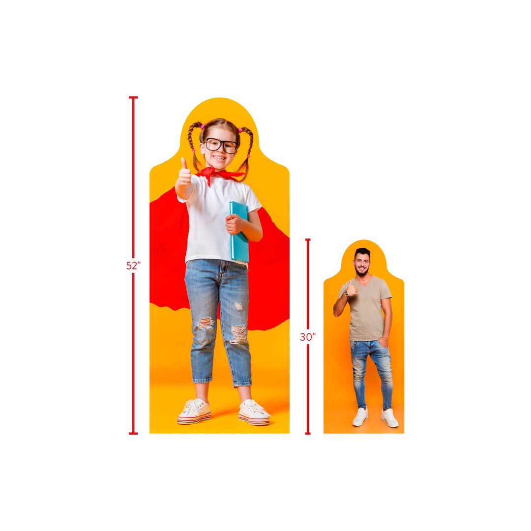 Custom Funcutout Cardboard Standee Kids & Miniature Sizes - Etsy