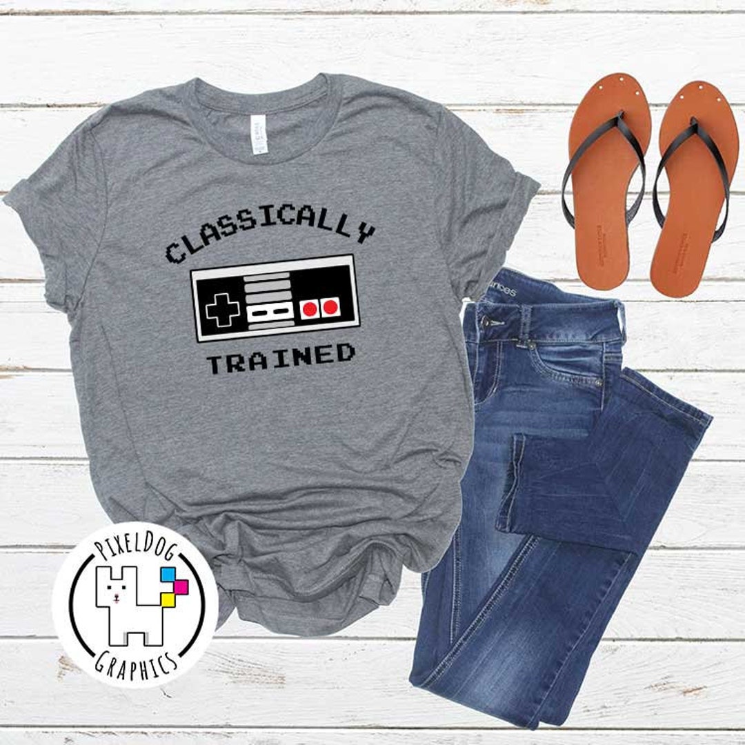 Classically Trained in Video Games | EPS SVG PDF | Print & Cut File - Etsy