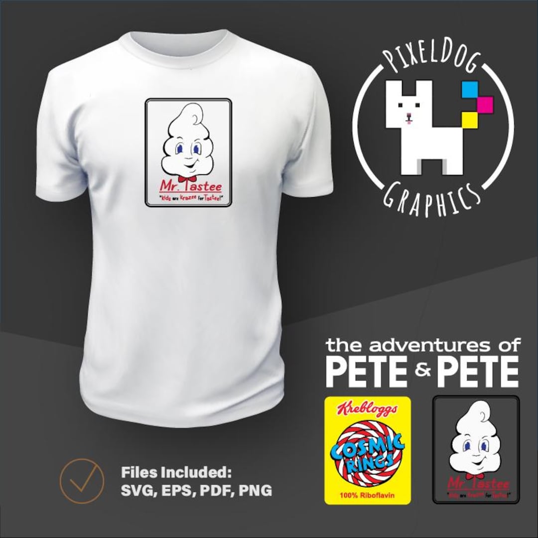 Pete & Pete Set | EPS SVG | Print and Cut File - Etsy
