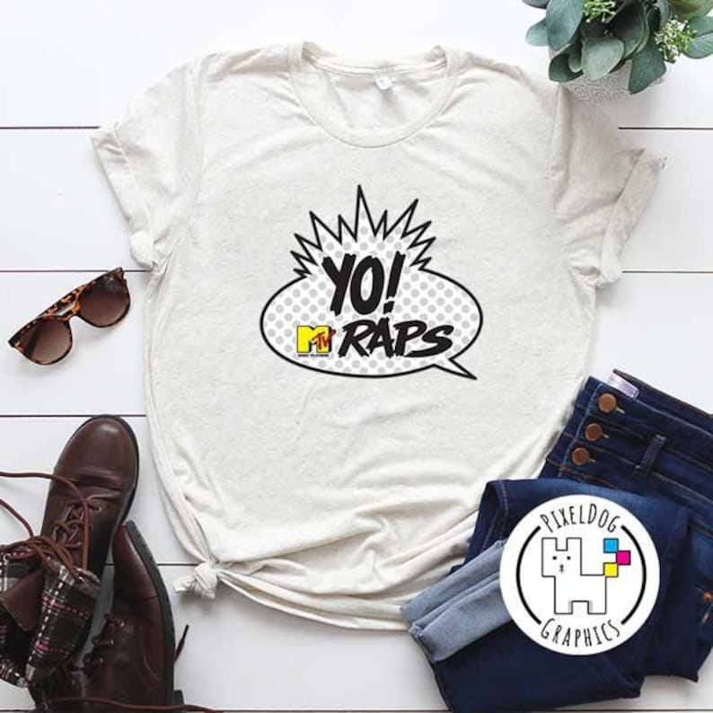 Yo MTV Raps EPS SVG Print & Cut File - Etsy