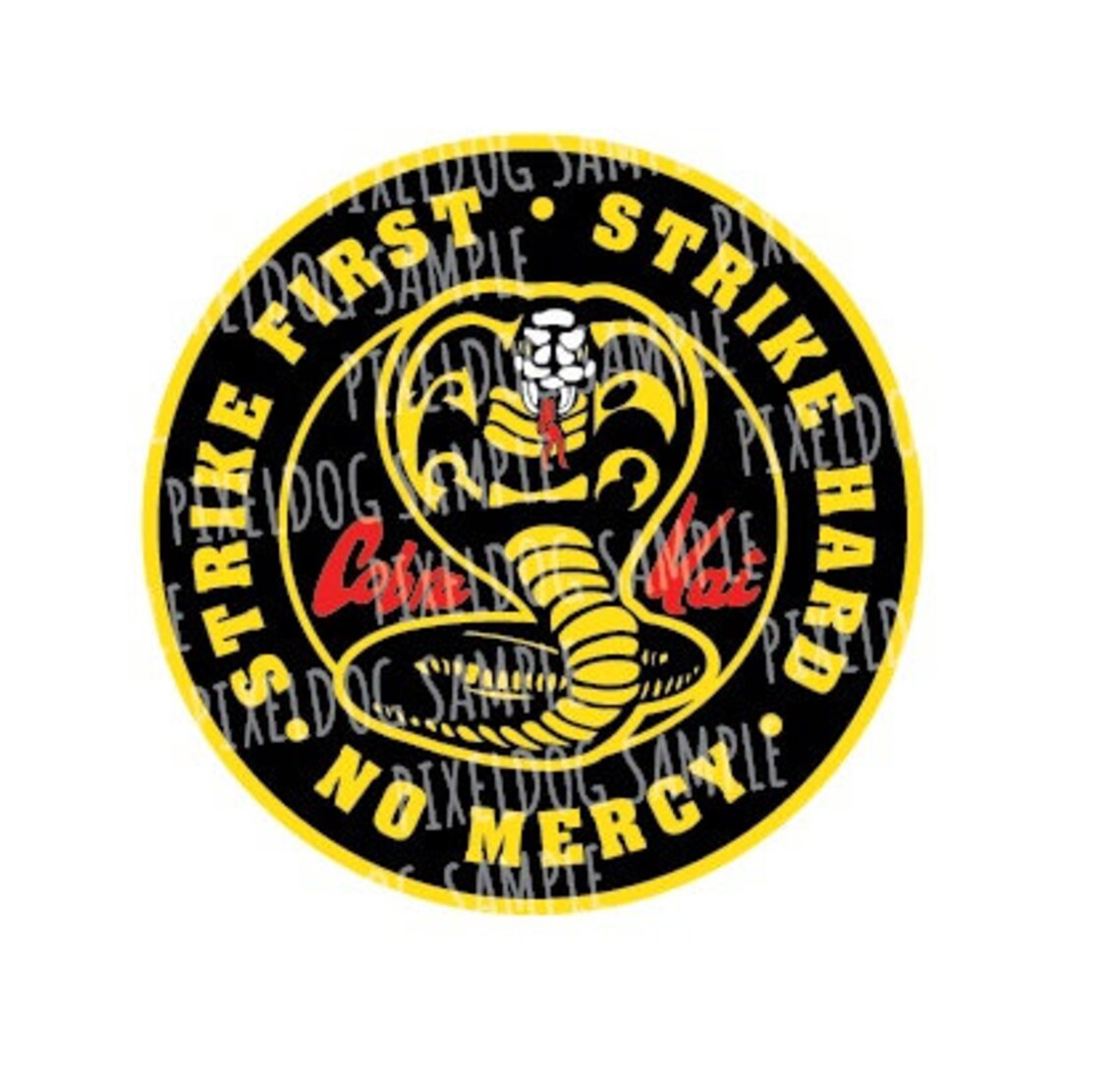 Cobra Kai Logo Set EPS SVG PDF Print & Cut File - Etsy Hong Kong