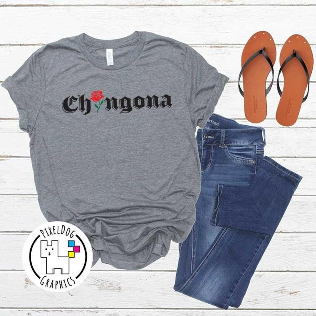 Chingona | EPS SVG PDF | Print & Cut File - Etsy