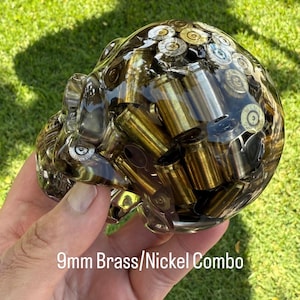 Epoxy Resin Bullet Skull | Gift for Him | Skull Decoration | Desk Decor ...