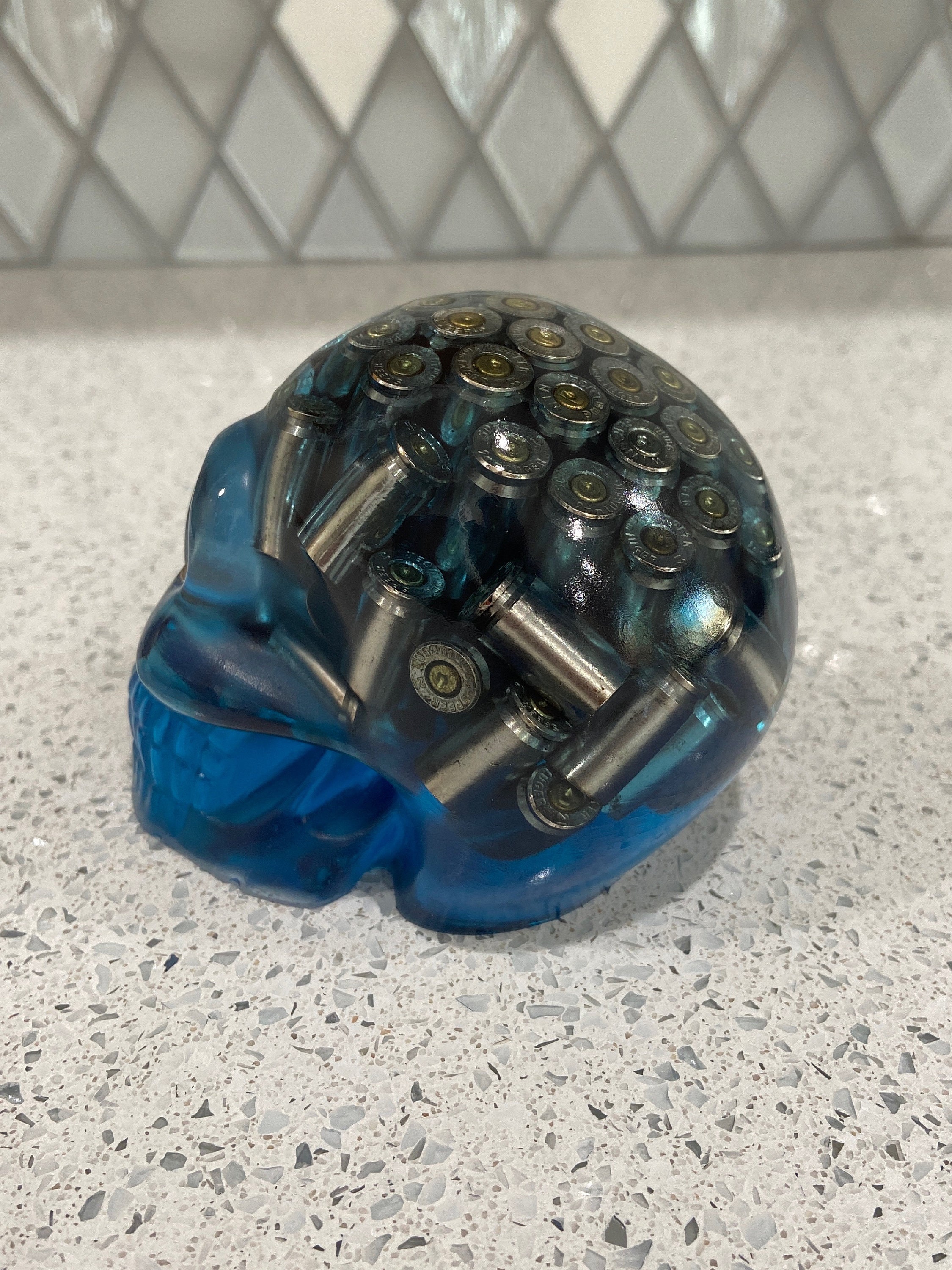 Epoxy Skull Bullet Skull Epoxy Resin Skull Skull - Etsy