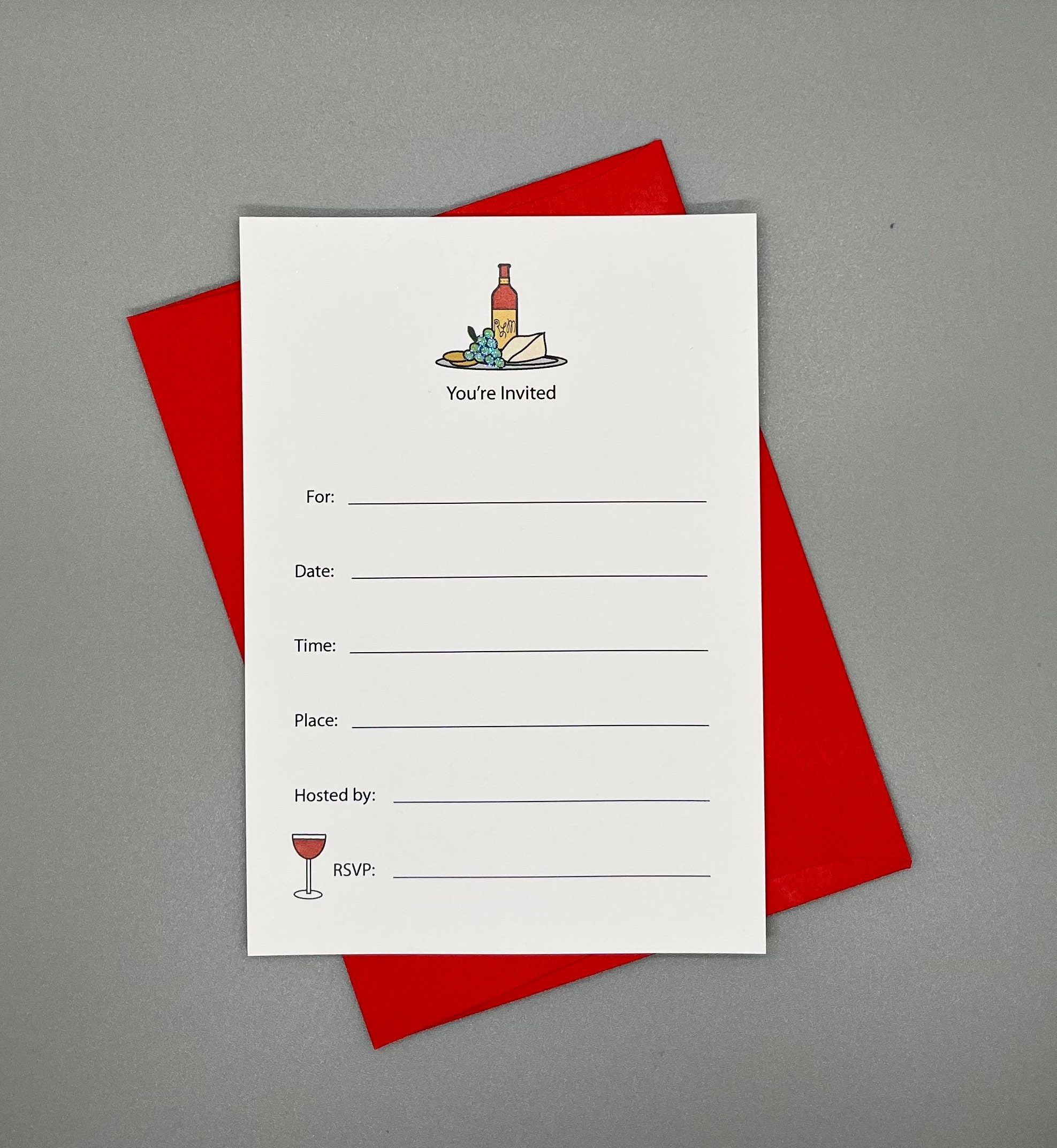 Invitations Fill-in, Assorted Designs by RLM Design Lets Party, Dinner ...