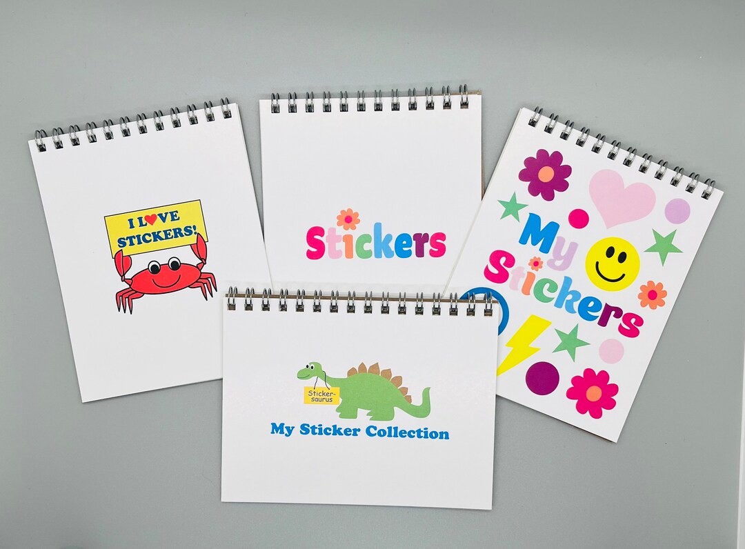 Sticker Book - Mini - Assorted Designs - Original Artwork by RLM Design ...