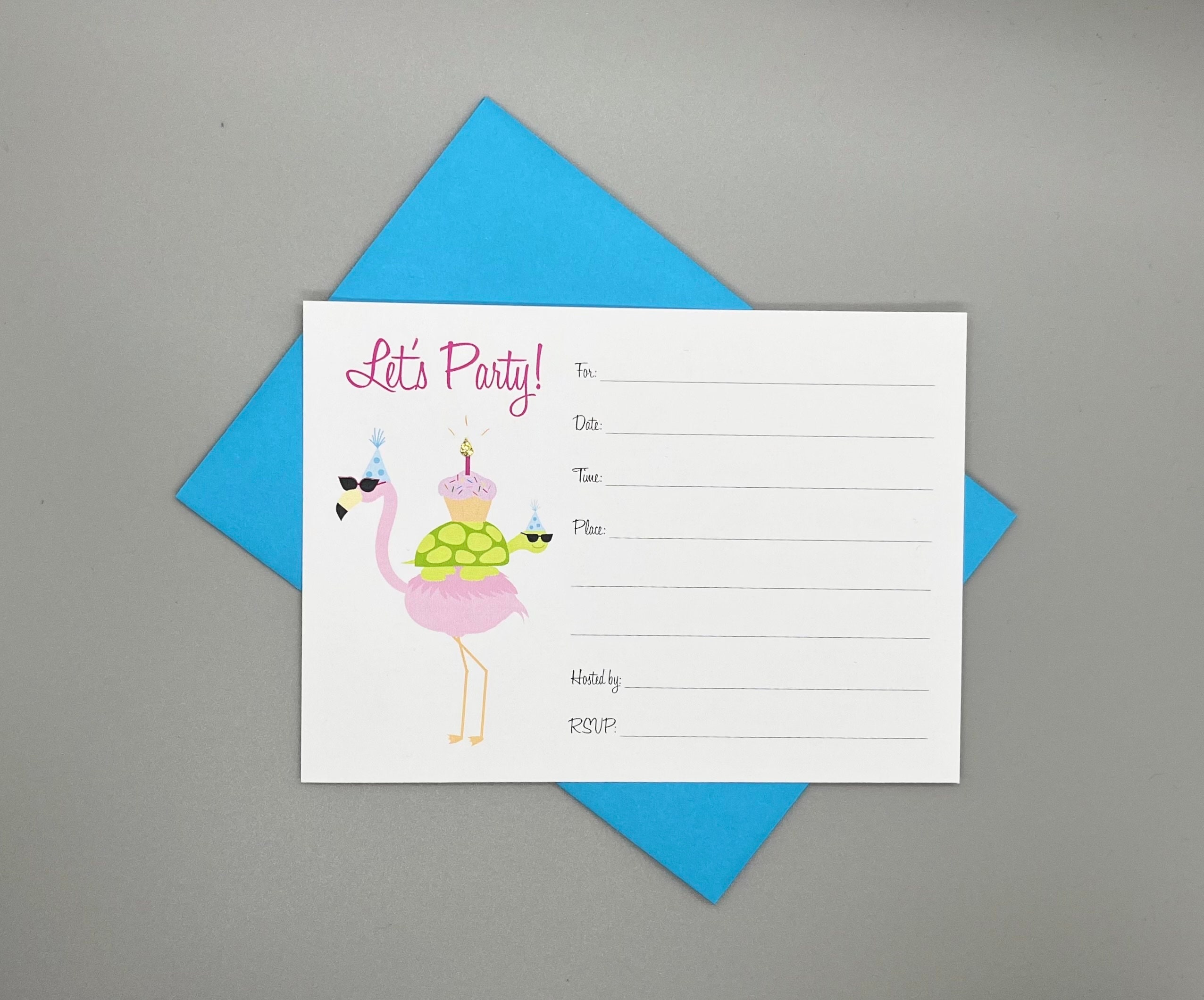 Invitations - Fill-in, Assorted Designs - by RLM Design - Let’s Party ...