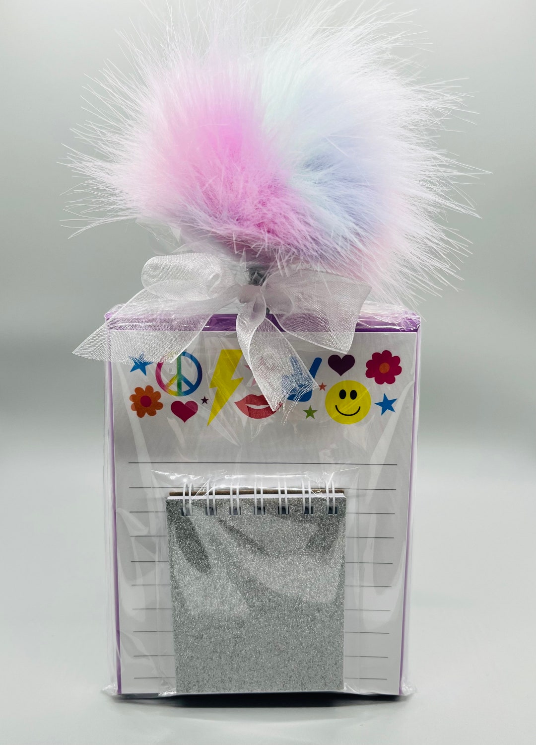 Gift Set - Fuzzy Pen and Stationery Set - by RLM Design, LLC - Includes ...