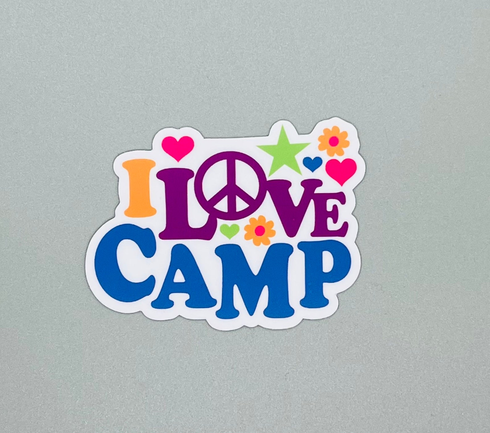 Summer Camp Water Bottle Stickers - Original Artwork by RLM Design ...