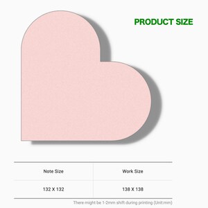 Custom Heart Shaped Notebook. Perfect for Brand and Custom Promotional ...