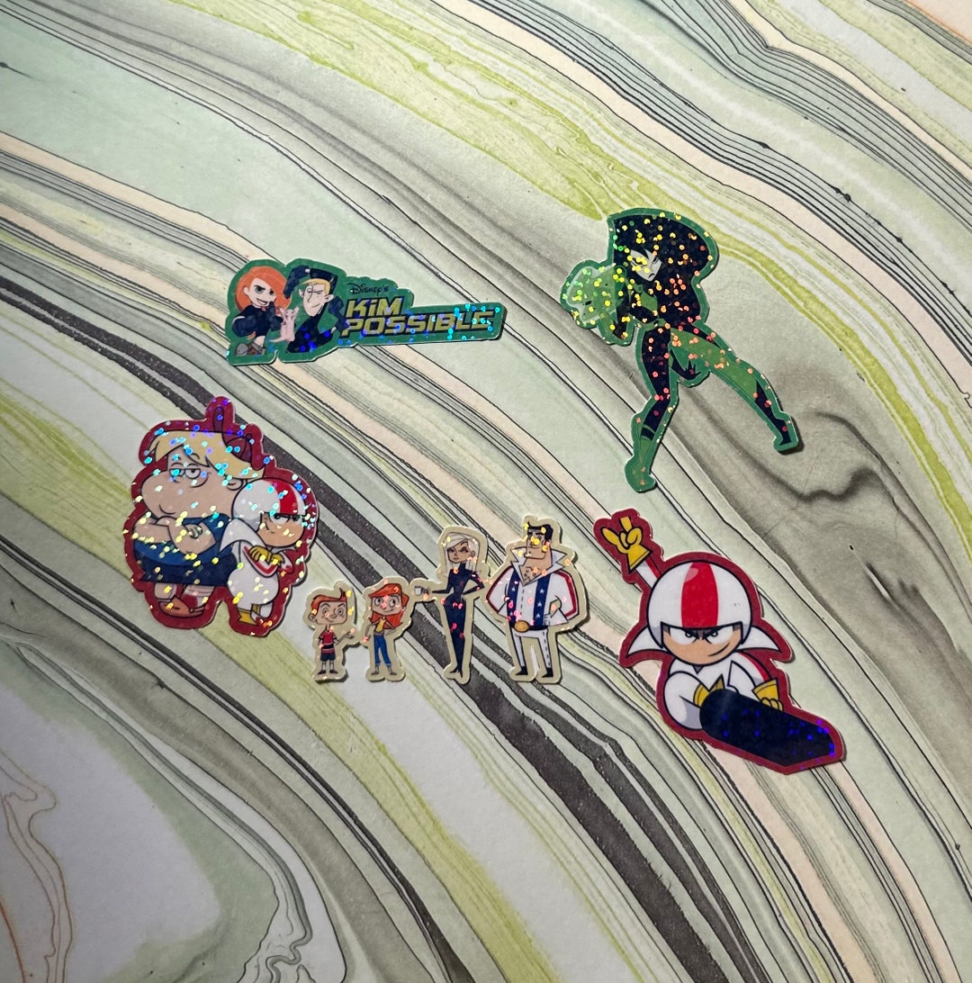 Disney XD Holographic Sticker, Kim Possible, Kick Buttowski Nostalgia ...
