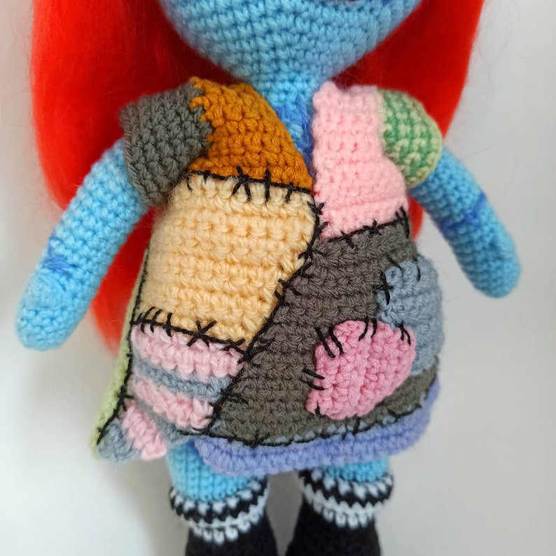 Crochet Sally nightmare before christmas crochet pattern pdf | Etsy