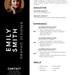 Editable Digital Download Resume Template, Resume Template, Digital ...
