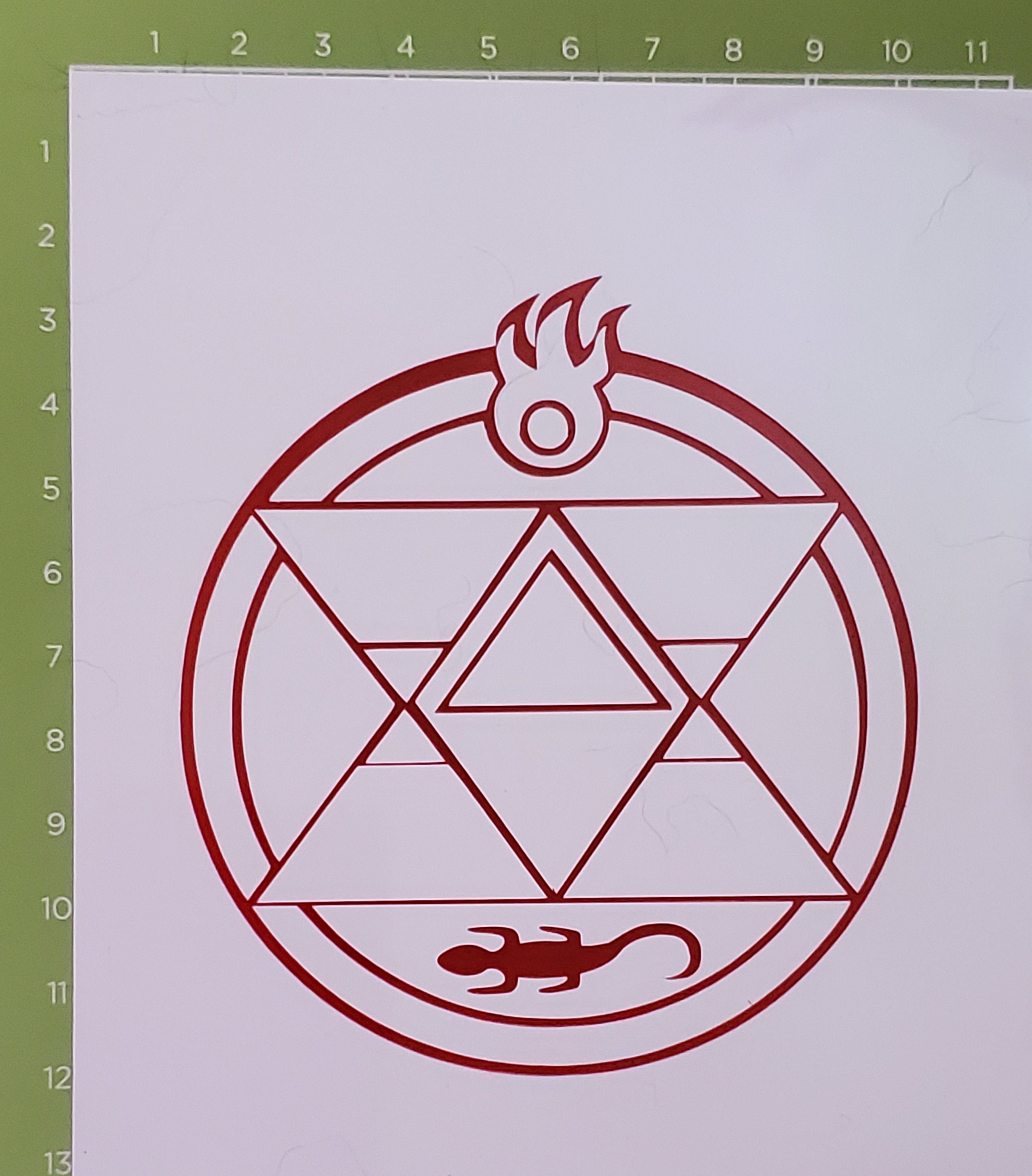 Full Metal Alchemist Roy Mustang Flame Alchemy Decal | Etsy