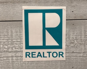 Realtor Car Decal | Etsy