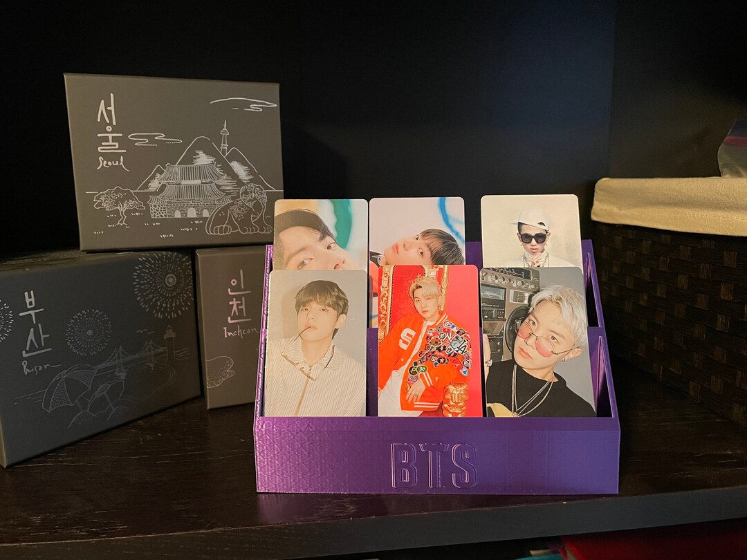 BTS Photocard Display Shelves - Etsy