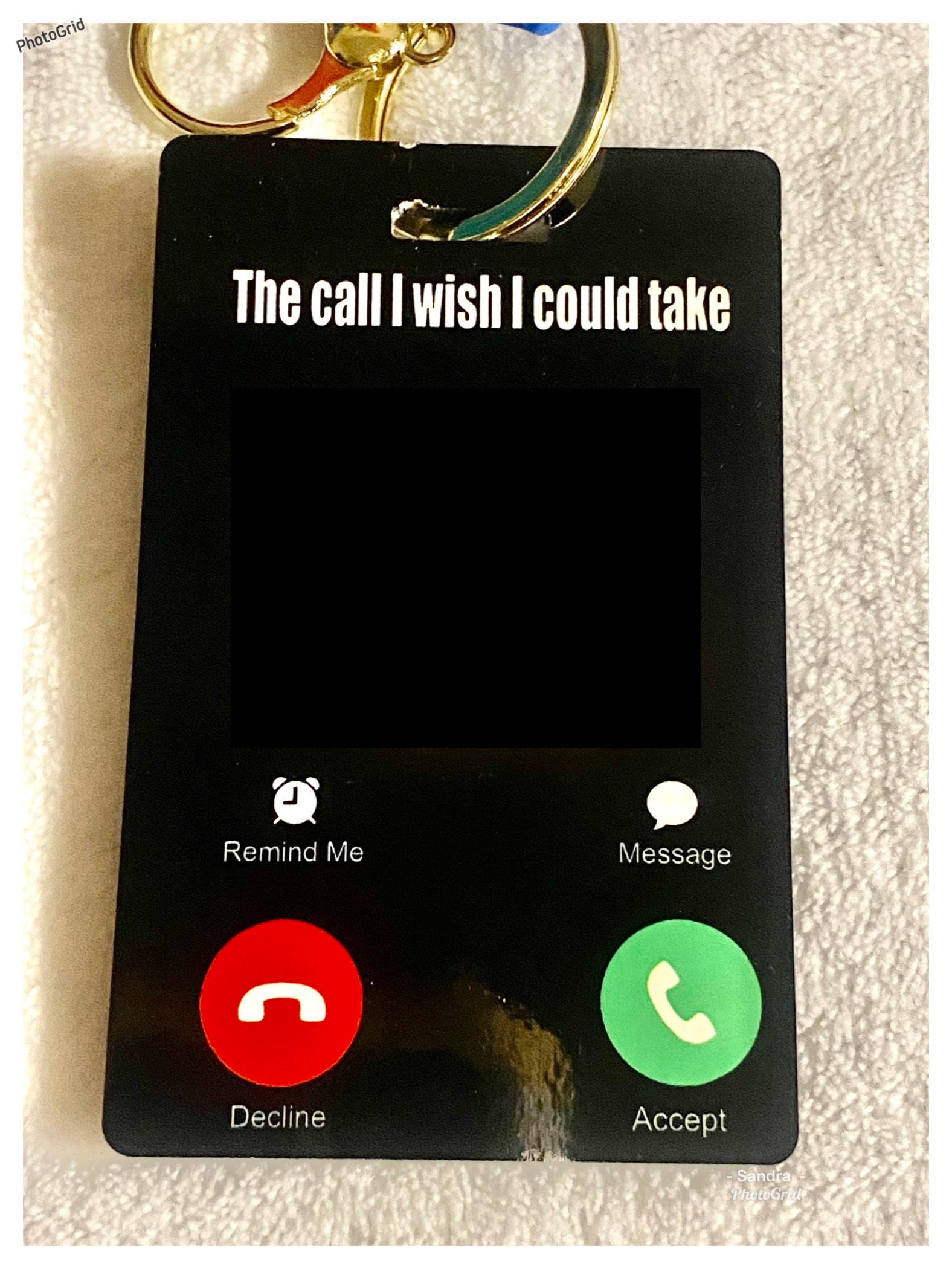 The Call I Wish I Could Take Cellphone SVG, Memorial Keychain SVG, in ...