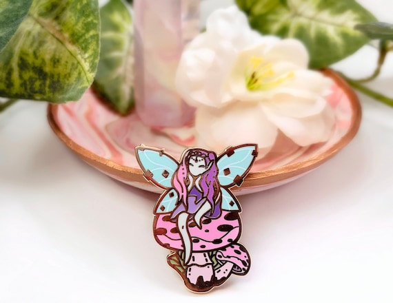 Magical Fairy Enamel Pin - Etsy
