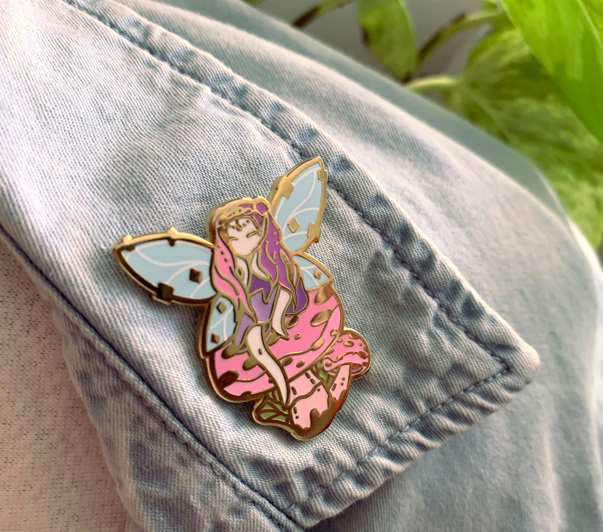Magical Fairy Enamel Pin - Etsy