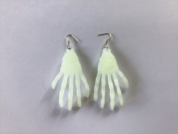 Glowing Skeleton Hands | Etsy