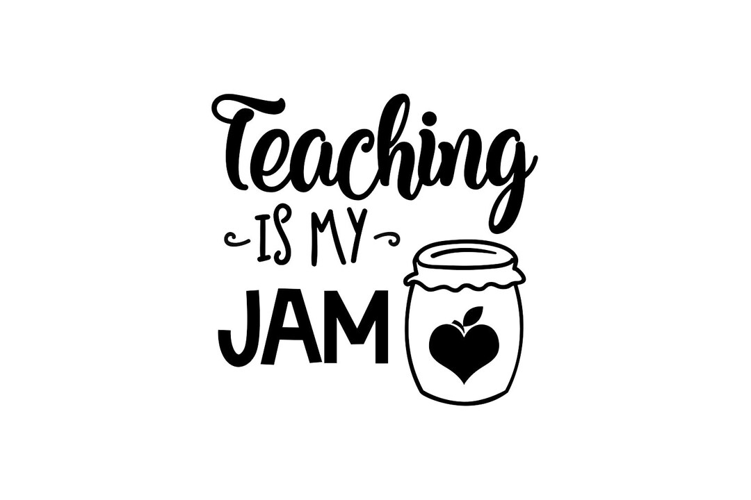 Teaching is My Jam SVG - Etsy