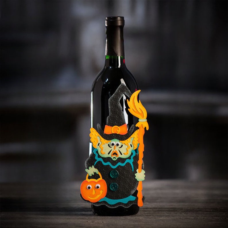 Witch Wine Bottle Wrapp - Etsy