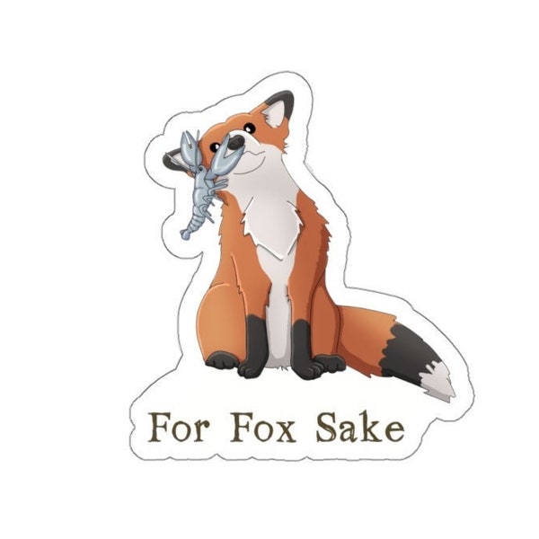 Fox Sticker - Etsy
