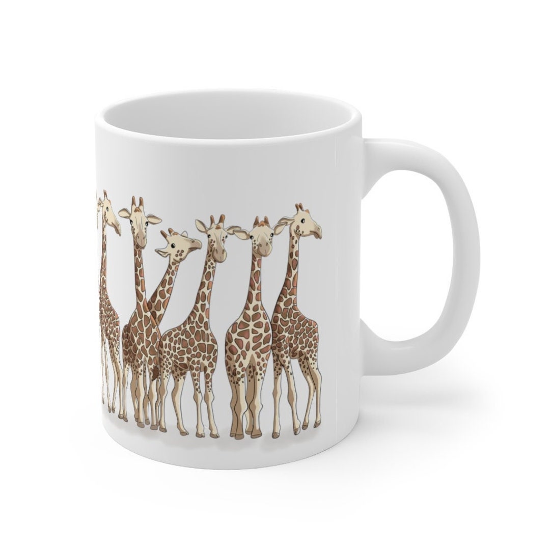 Giraffe Mug Cute Giraffe Coffee Mug Zoo Mug Animal Lover - Etsy