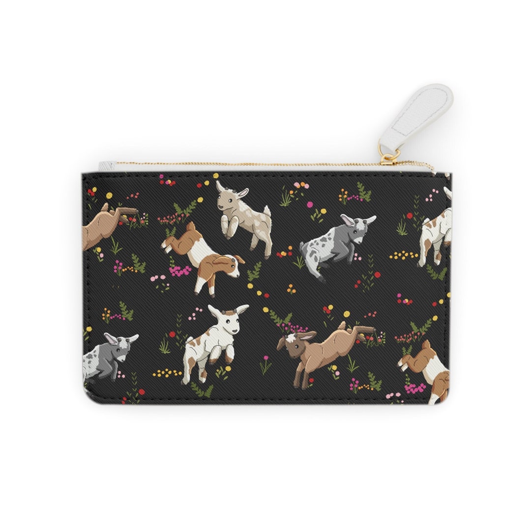Goat Clutch Bag, Cute Goat Bag, Countrycore Wallet Pouch, Cute Evening ...