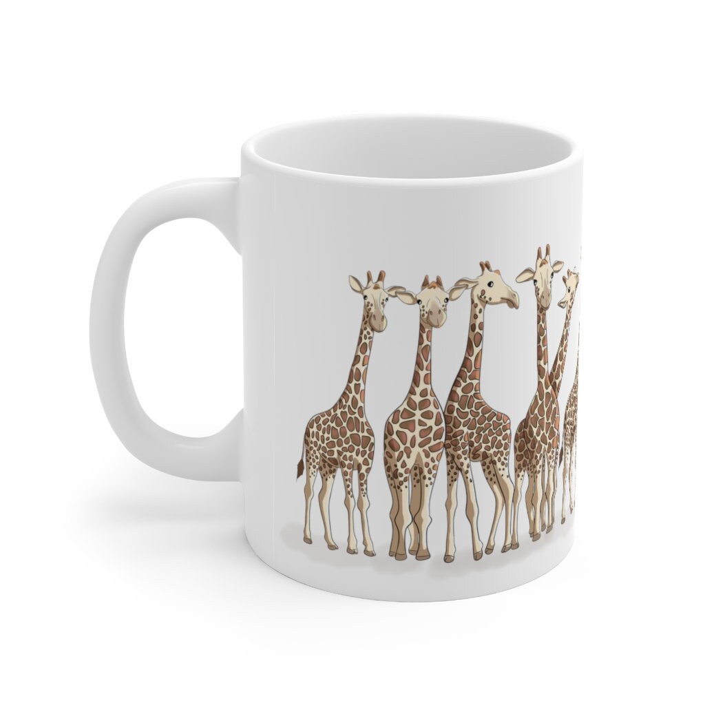 Giraffe Mug Cute Giraffe Coffee Mug Zoo Mug Animal Lover - Etsy