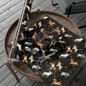 Goat Wrapping Paper, Cute Goat Gift Wrap, 2 Sizes - Etsy