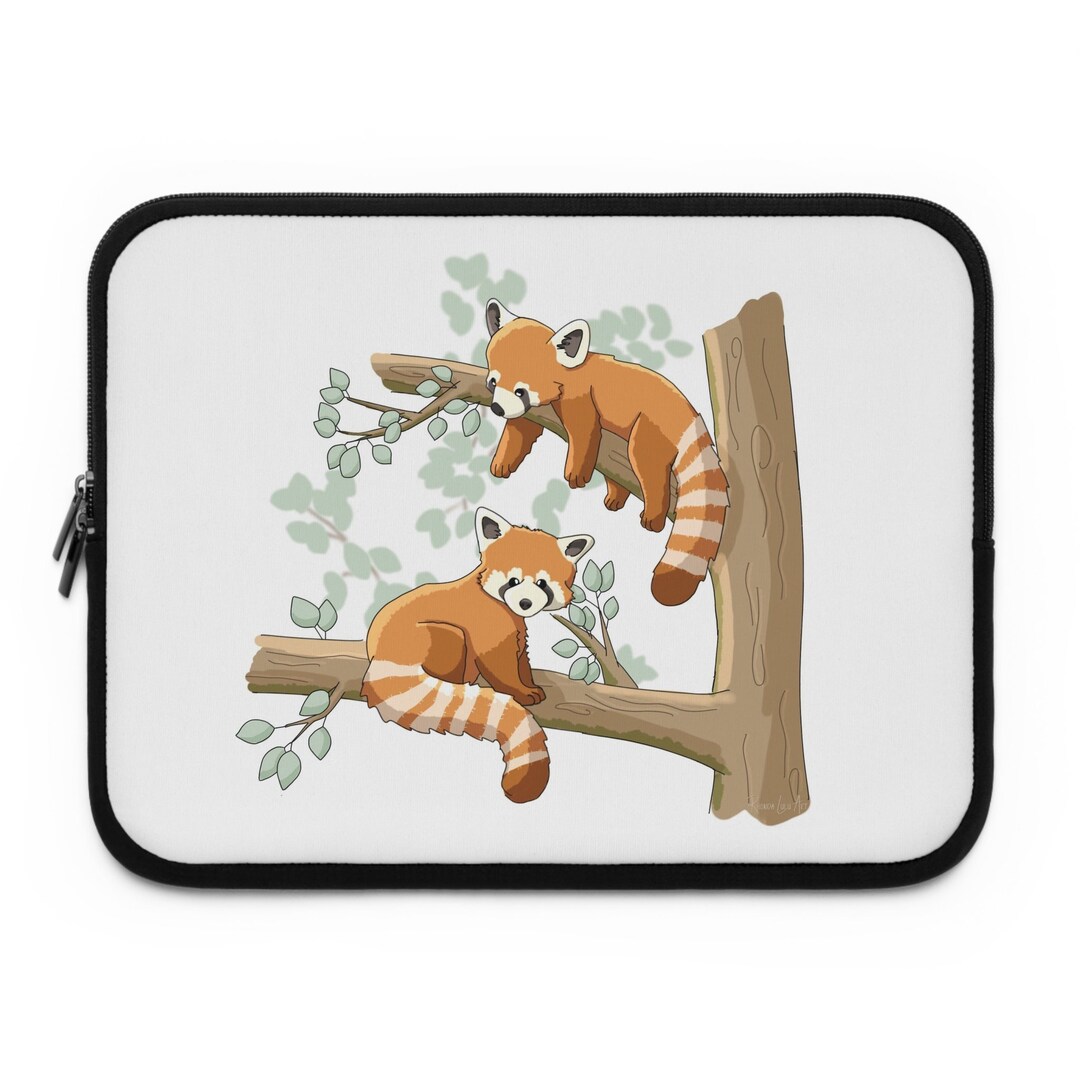 Red Panda Tablet Sleeve, Cute Red Panda Laptop Sleeve, Neoprene Soft ...
